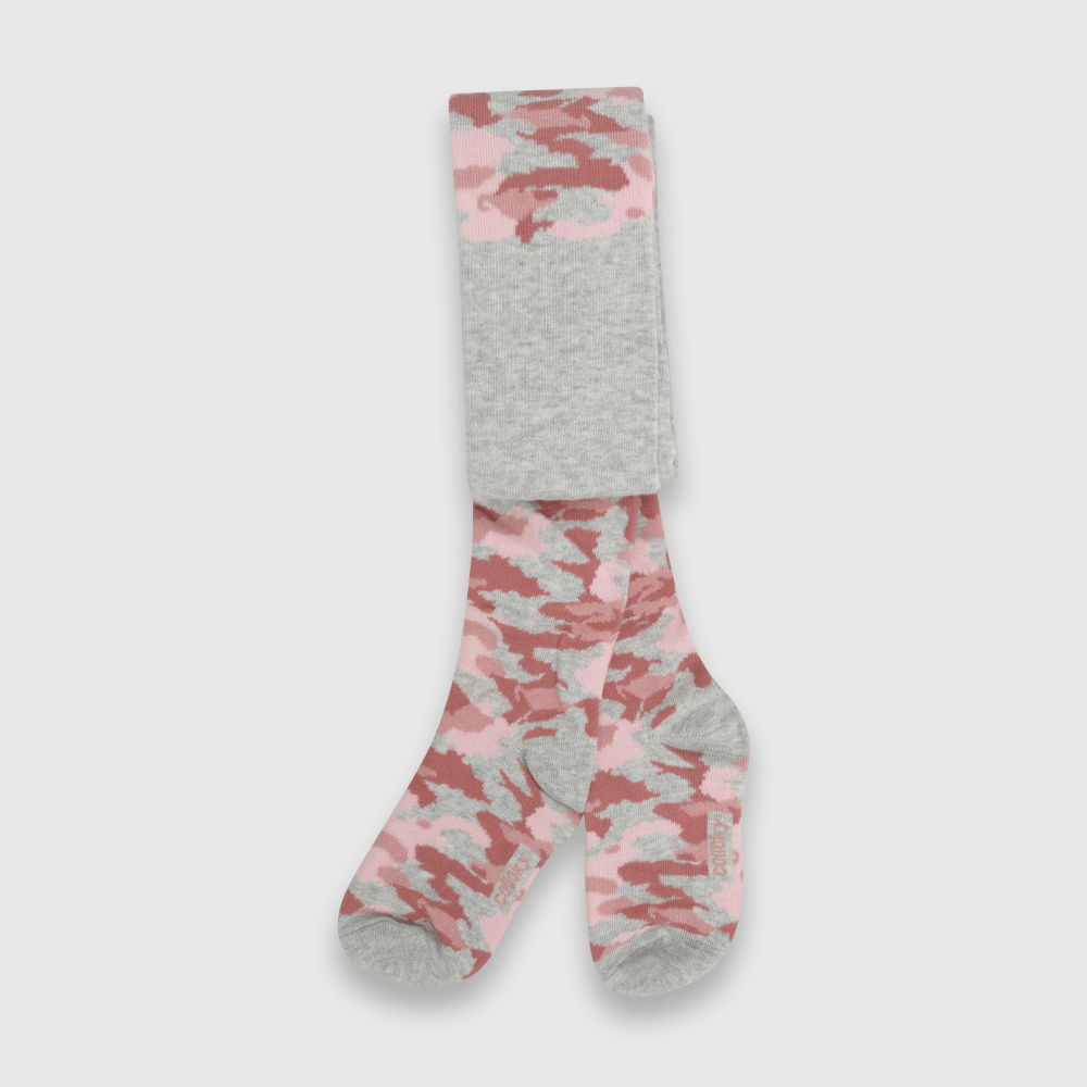 Ballerina panty de niña unitaria gris melange