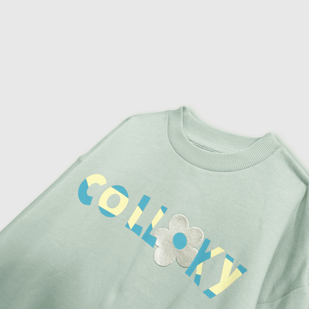 Poleron colloky menta (2 a 12 años) PLPO2071I24