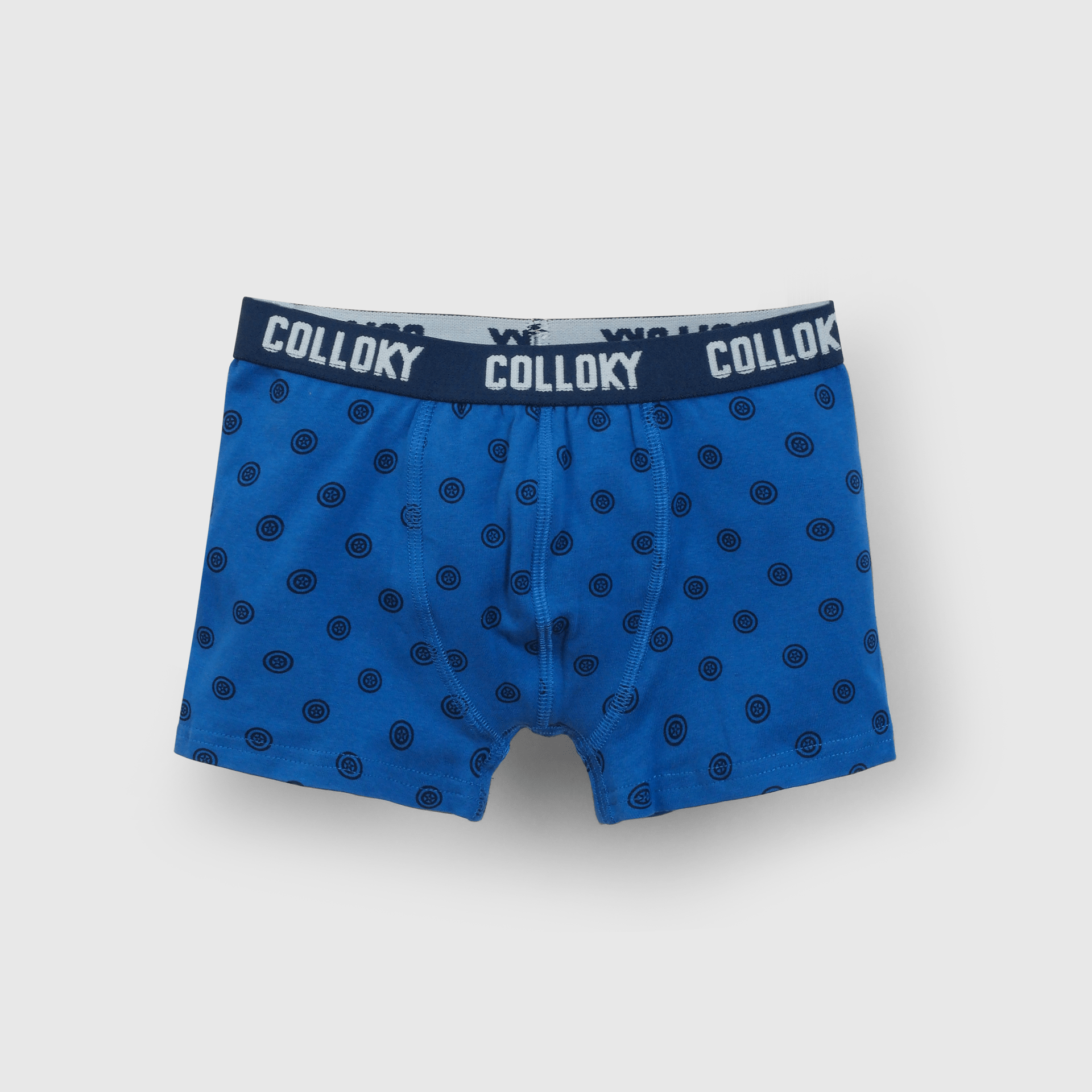 Pack 3 Bóxer Capitán América Azul